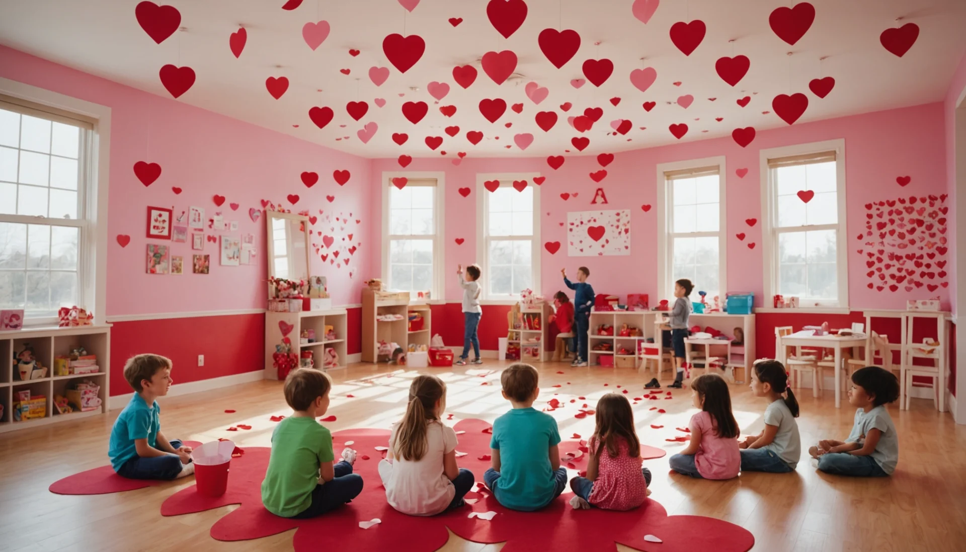 Activité St Valentin crèche : idées créatives et tendres